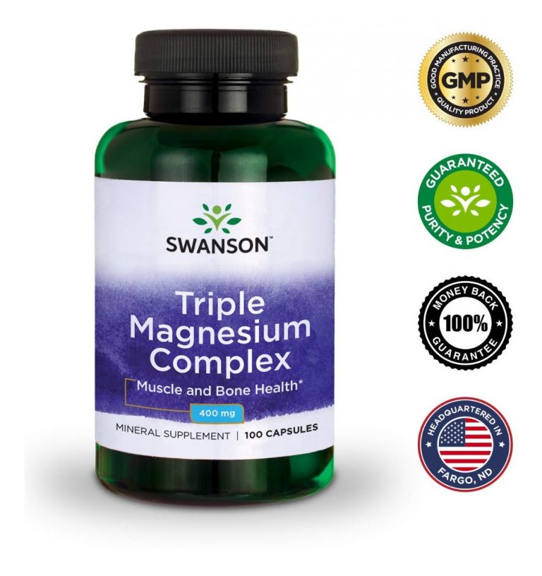 Triple Magnesio 400 mg(SWANSON) - Suplex